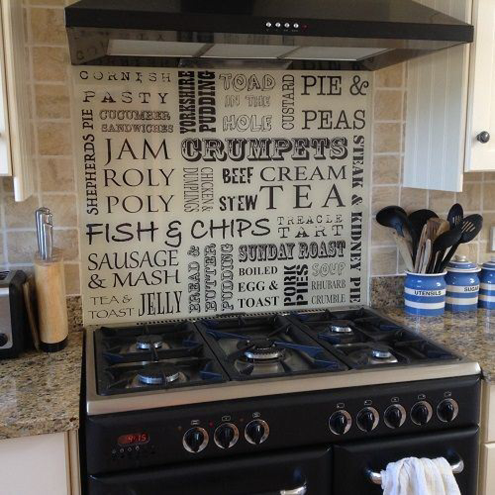 Design your own Glass Splashback