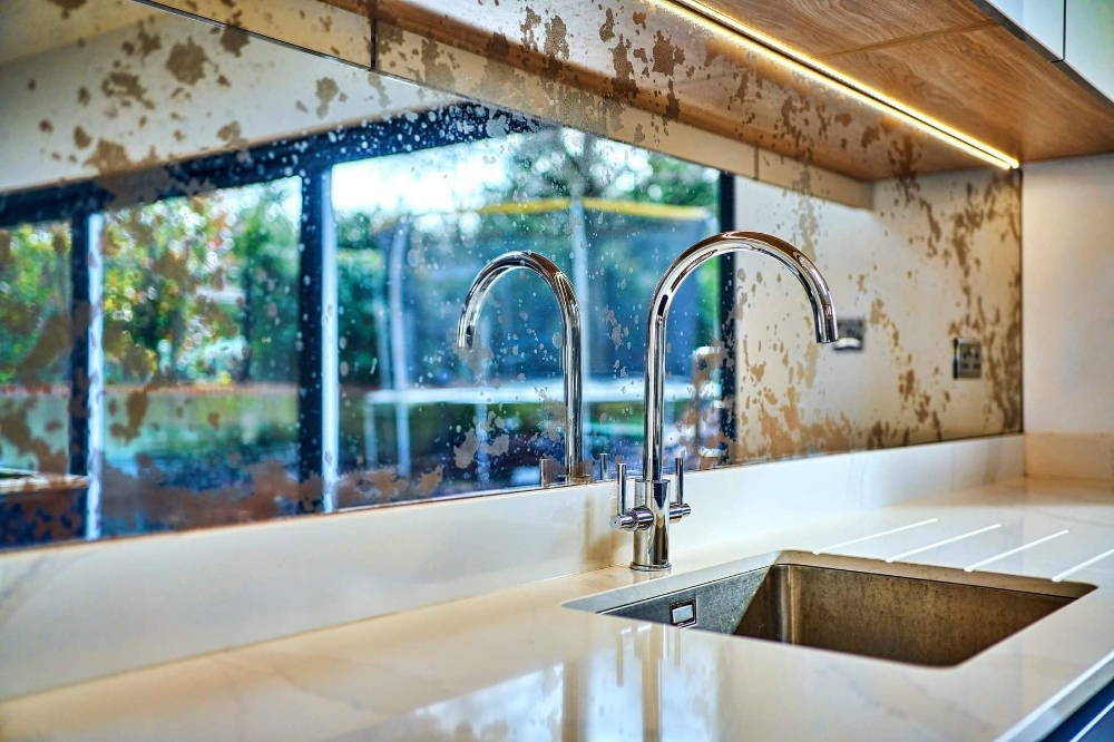 Antique Mirror Splashback