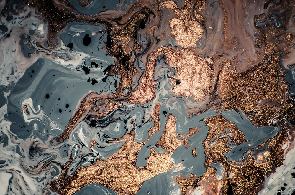 Liquid Bronze Splashback