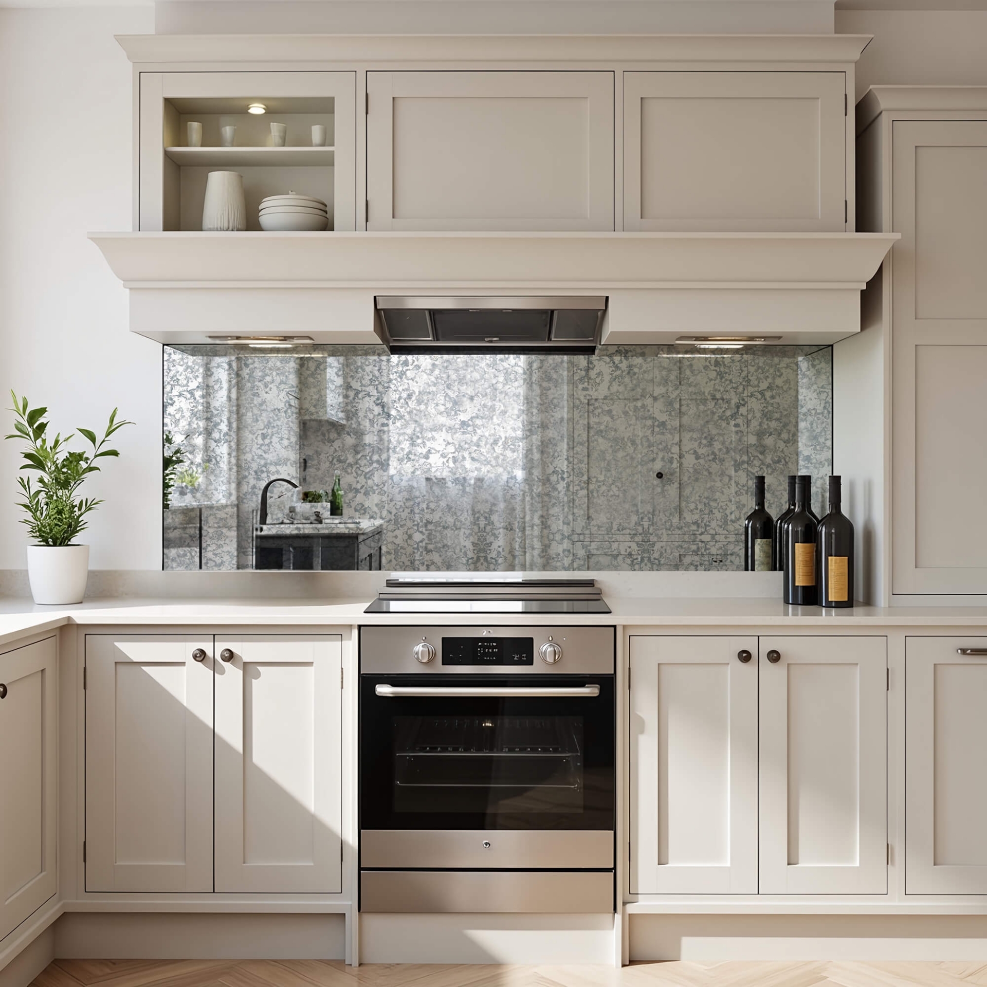 Antique Mirror Splashback